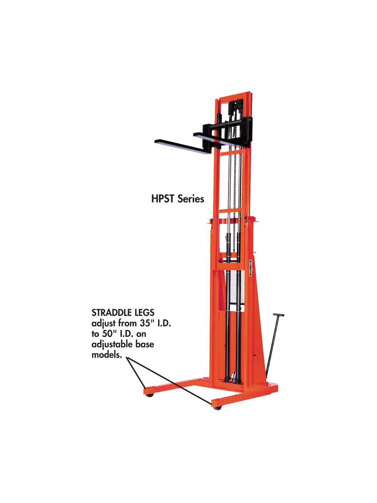 Dependable Straddle Stacker