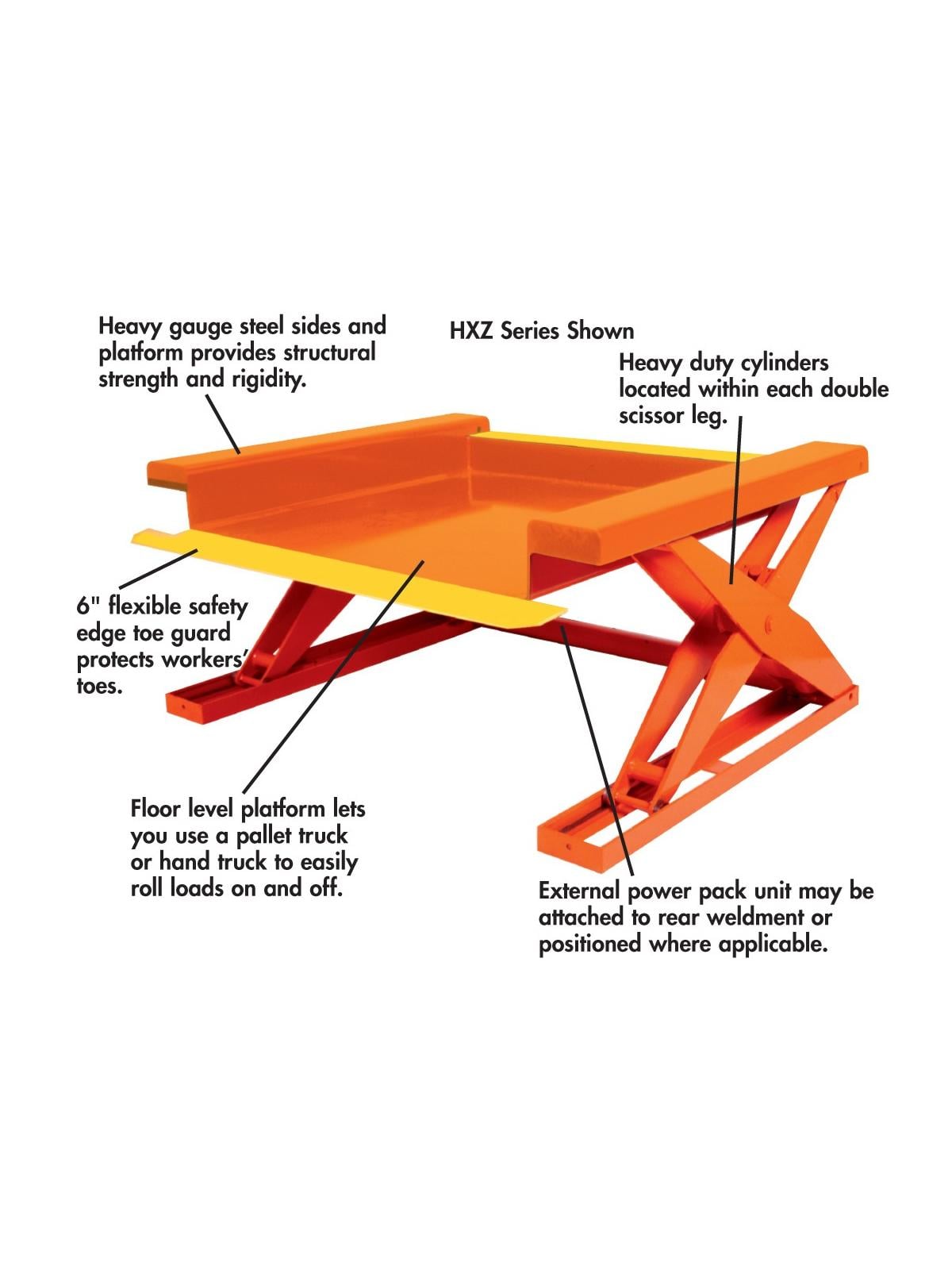Floor Level Lift Table